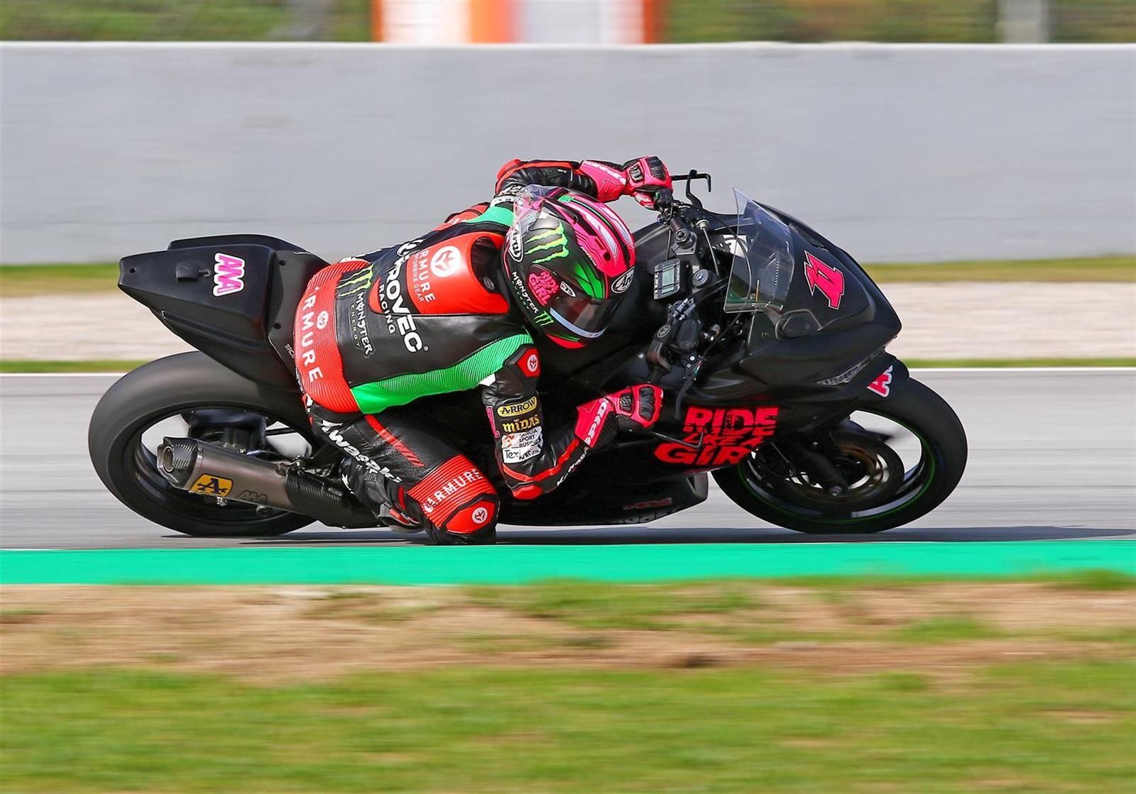 Neue Teammanagerin für WSSP300-Titelträgerin Ana Carrasco