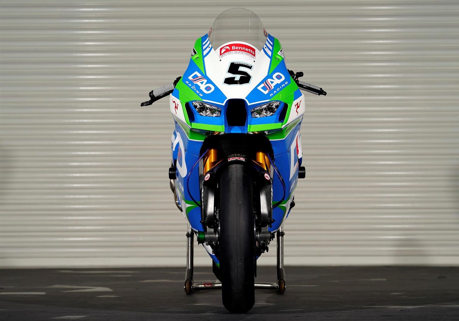 DAO Racing Kawasaki unveil 2022 BSB contender