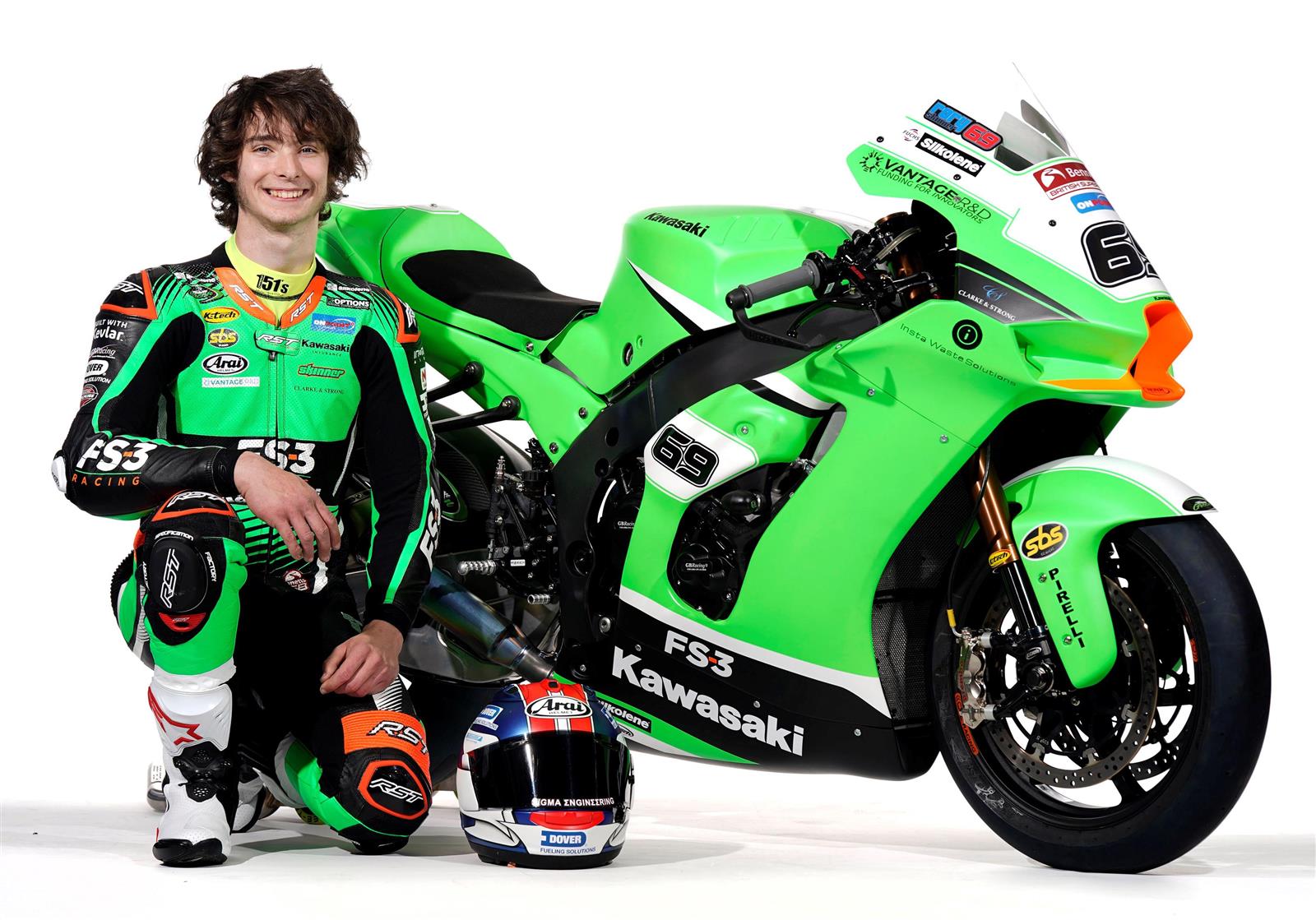 FS-3 Racing Kawasaki unveils 2021 livery!