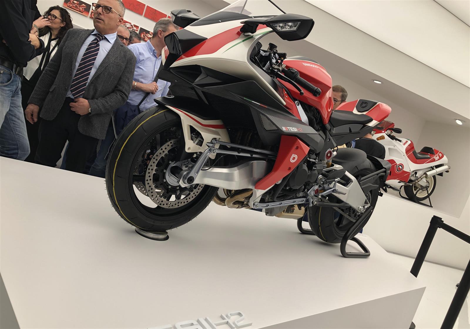 Bimota – Kawasaki collaboration and TESI H2 concept revealed at EICMA 2019