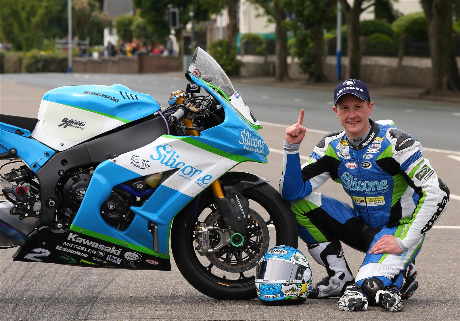 Kawasaki and DAO Racing bid farewell to Dean Harrison