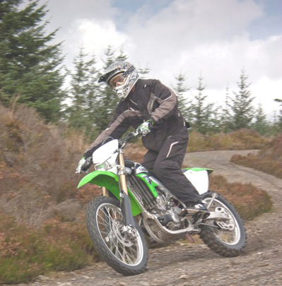 New Mick Extance Kawasaki off-road schools