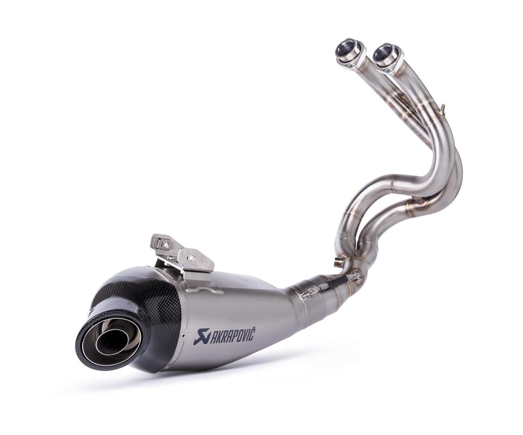 Akrapovic titanium sports exhaust system for Kawasaki Z650 2020 ER650K ...