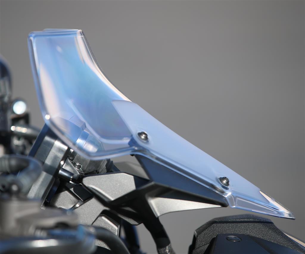 Genuine Kawasaki meter cover windshield clear windscreen flyscreen ...