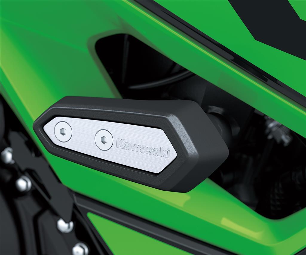 Protectores laterales de motor, Genuine Kawasaki accessory sliders for ...