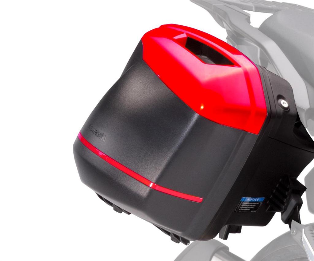 Pannier kit red Versys 1000 18MY