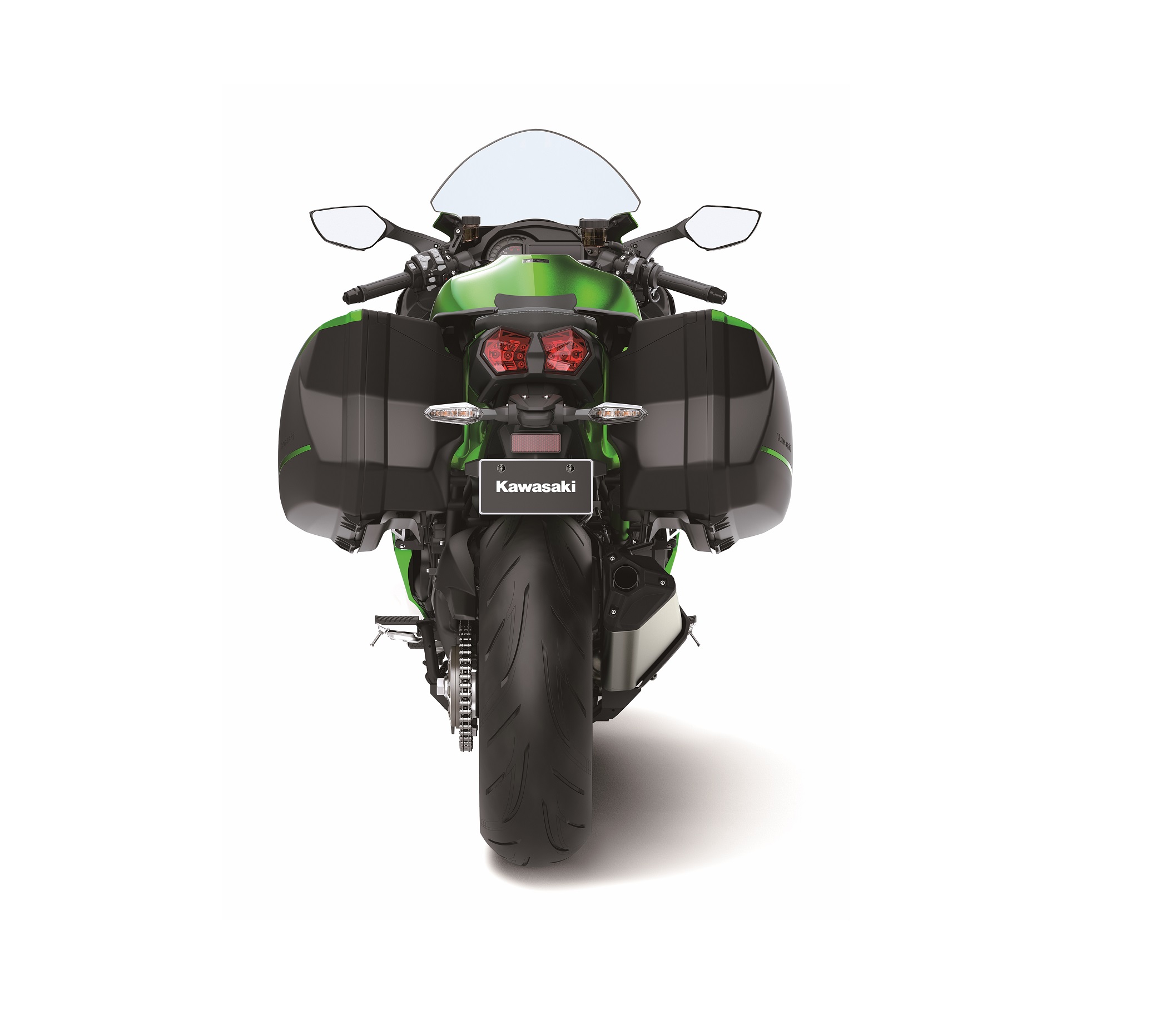 Kawasaki Ninja H2 SX ZX10002A ZX1002B ZXT02A ZXT02B pannier system ...