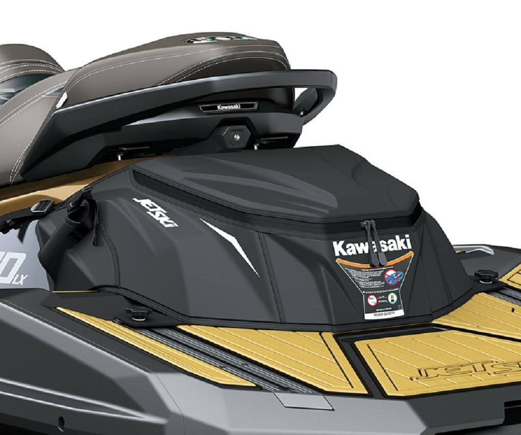 Genuine Kawasaki Stern bag 99994-1695 for rear of Jet SKi Ultra 310X 310LX 310LX-S soft cooler ...