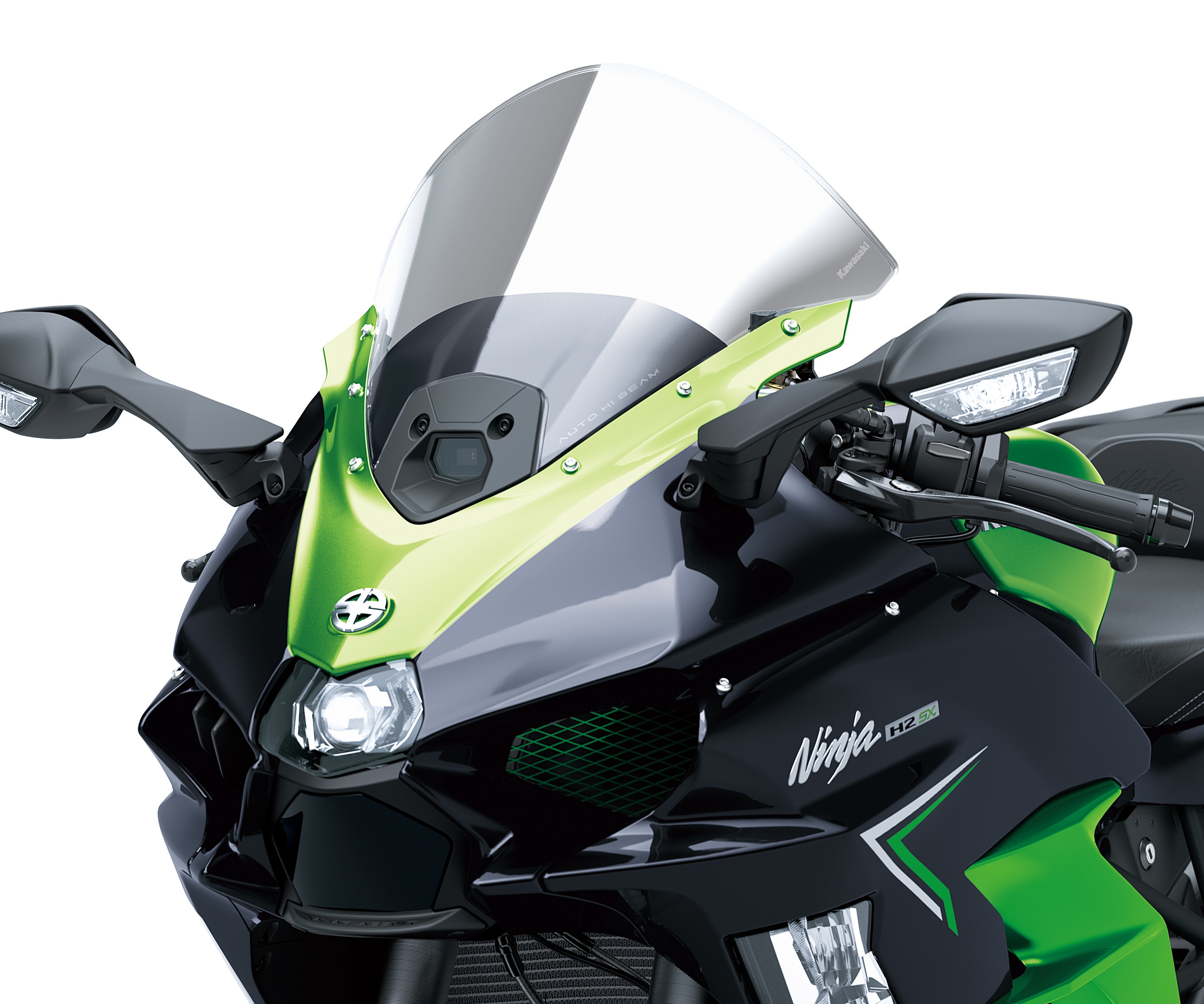 Genuine Kawasaki smoke windshield Ninja H2 SX 999941911 99994-1911 ...