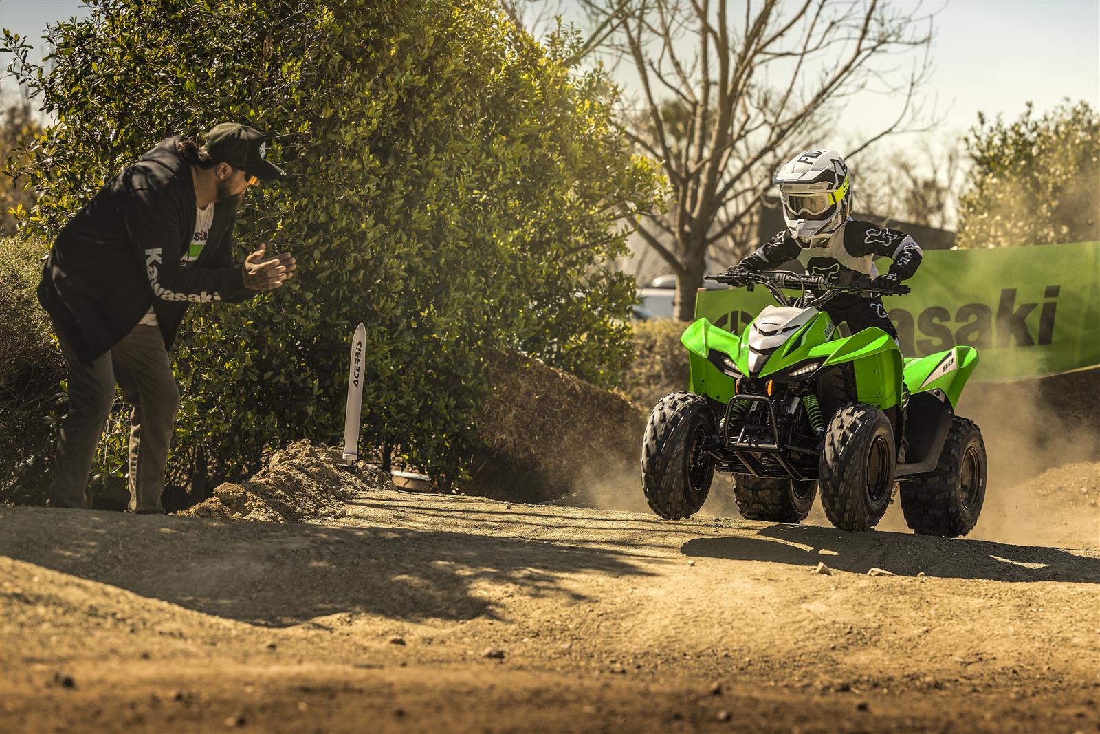 KFX90 - Tougher Terrain & Bigger Adventures