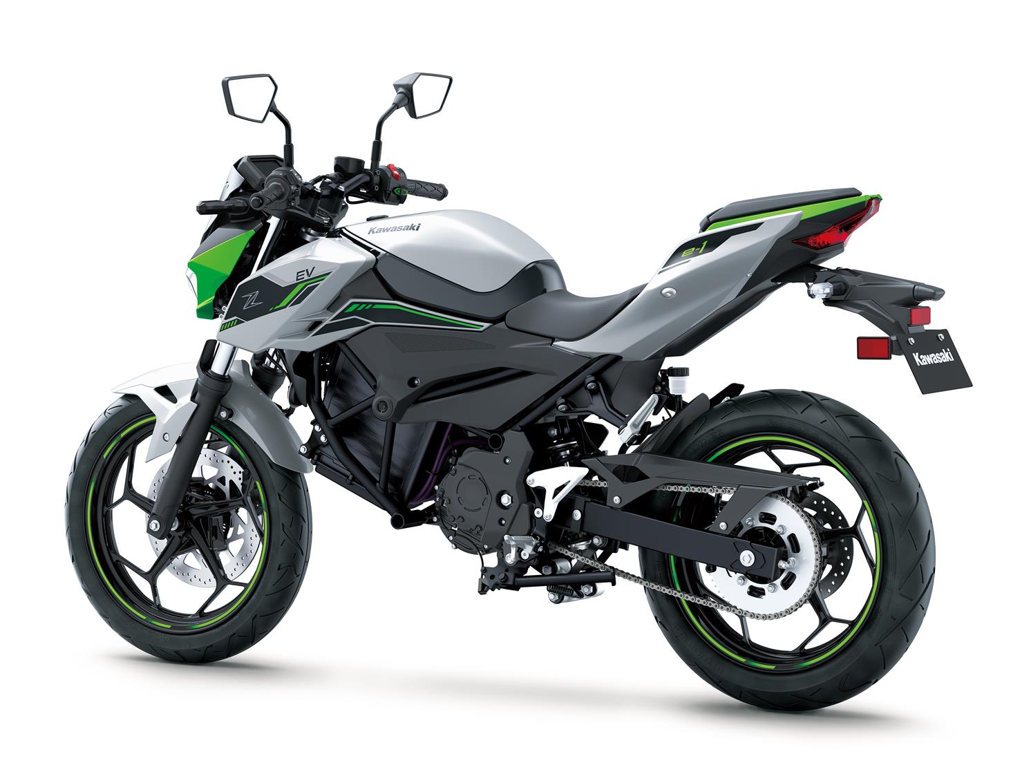 Los modelos Kawasaki Ninja y Z EV inician una nueva era