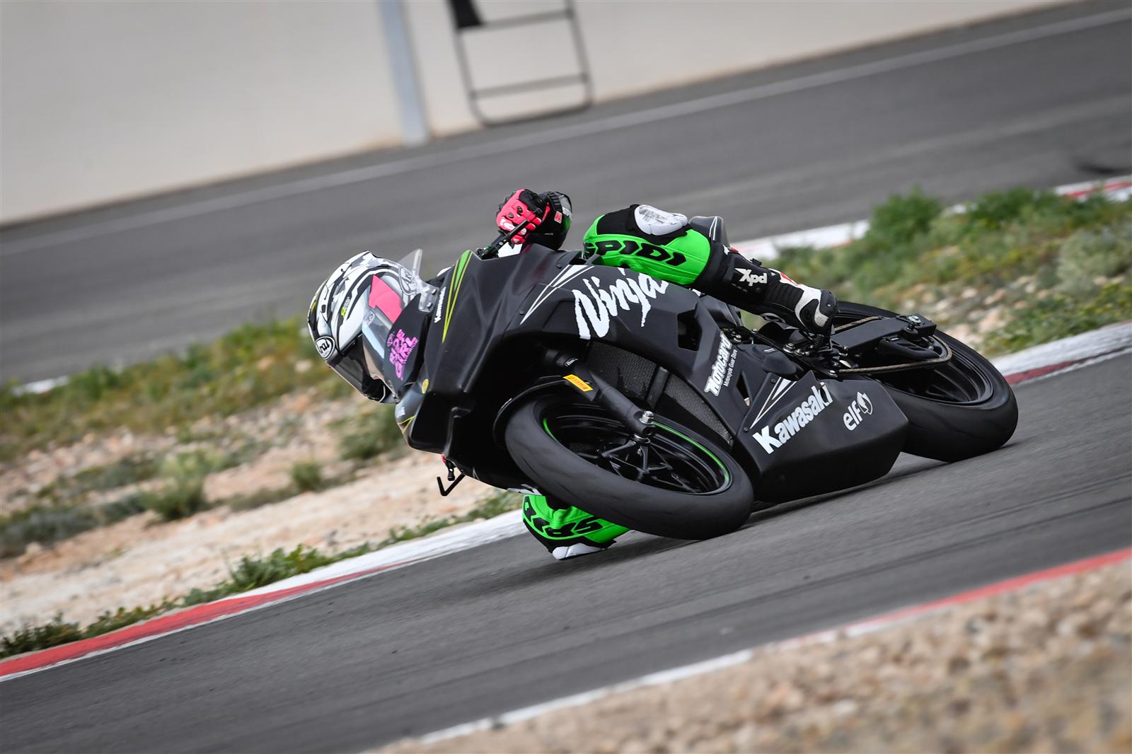 Ana Carrasco and Kawasaki Provec WorldSPP300 are ready for 2019
