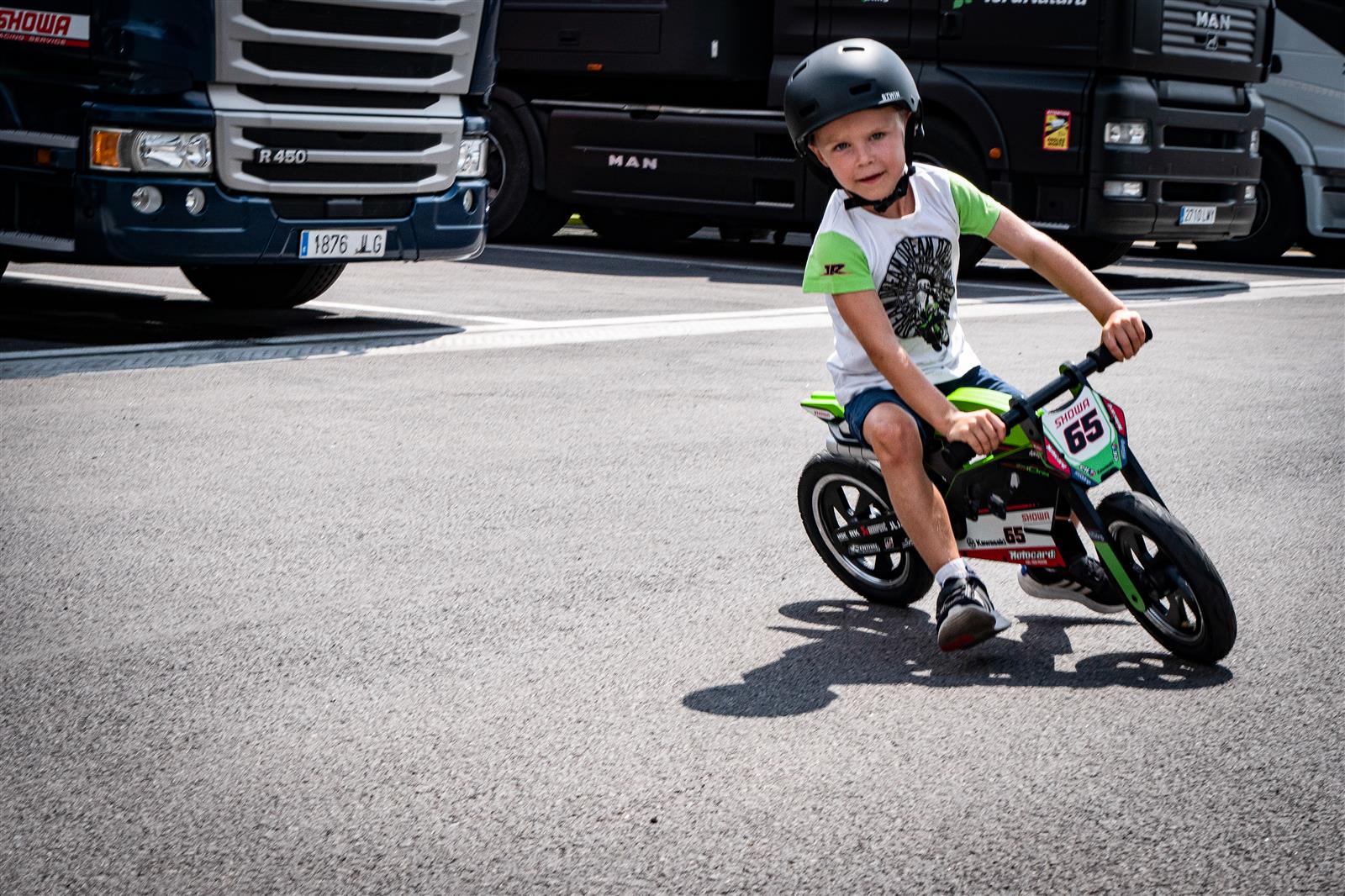 La draisienne du KRT met la prochaine génération de la famille Rea sur ...