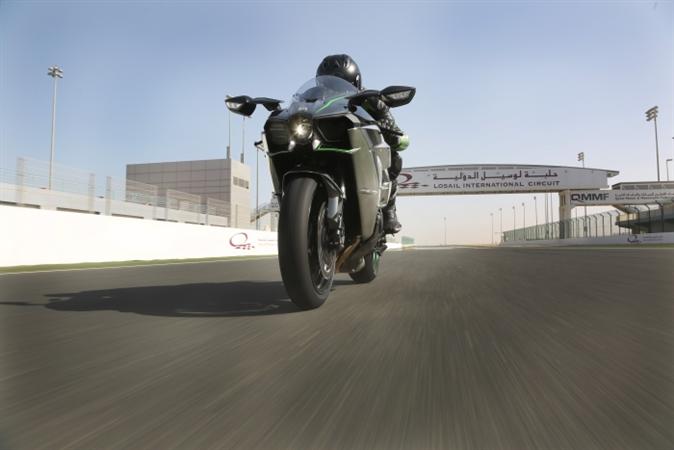 Qatar press launch for Ninja H2 and Ninja H2R