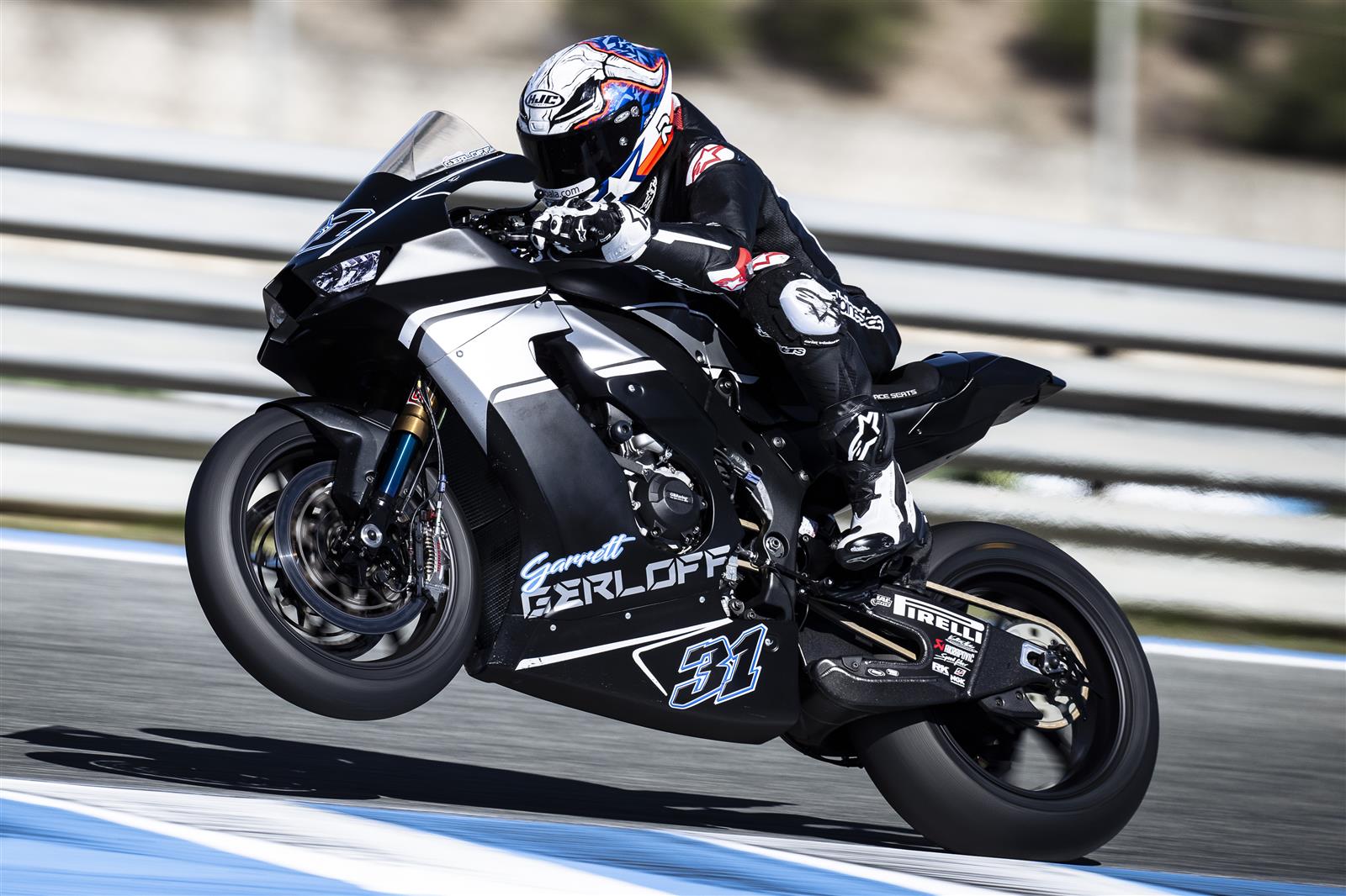 Gerloff Tests Official Ninja ZX-10RR In Spain