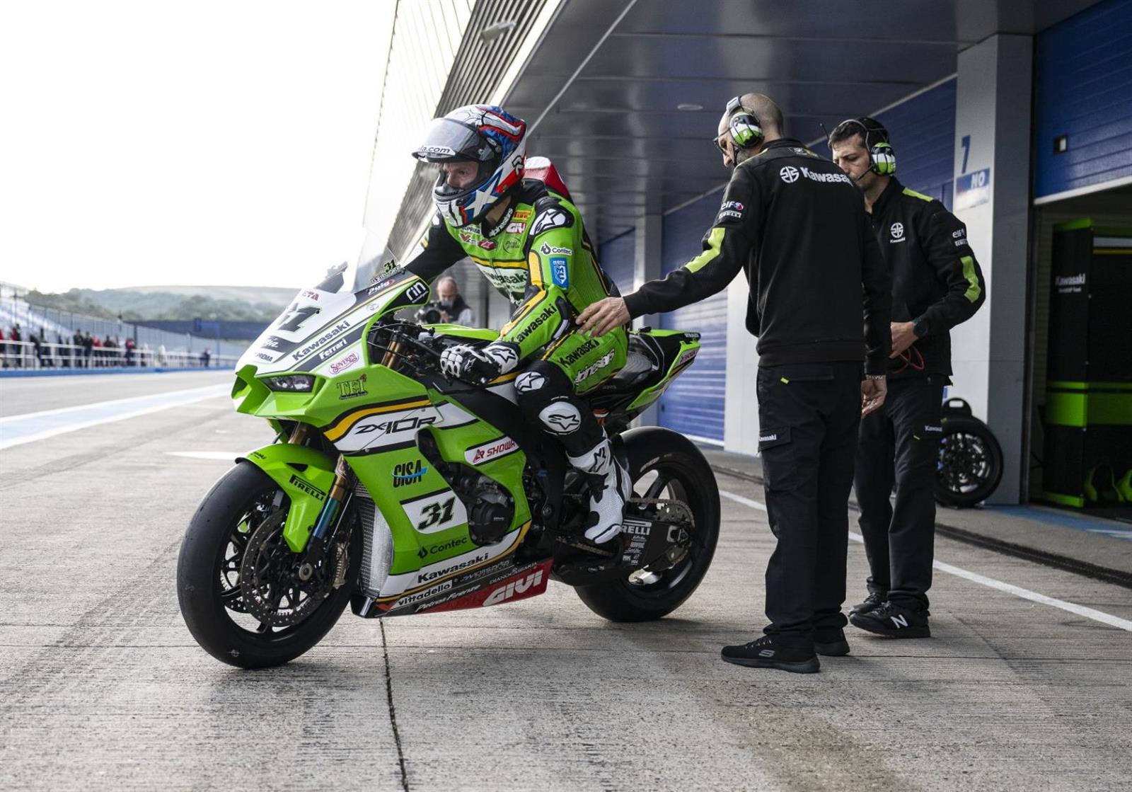 Kawasaki WorldSBK team reveal 2025 livery