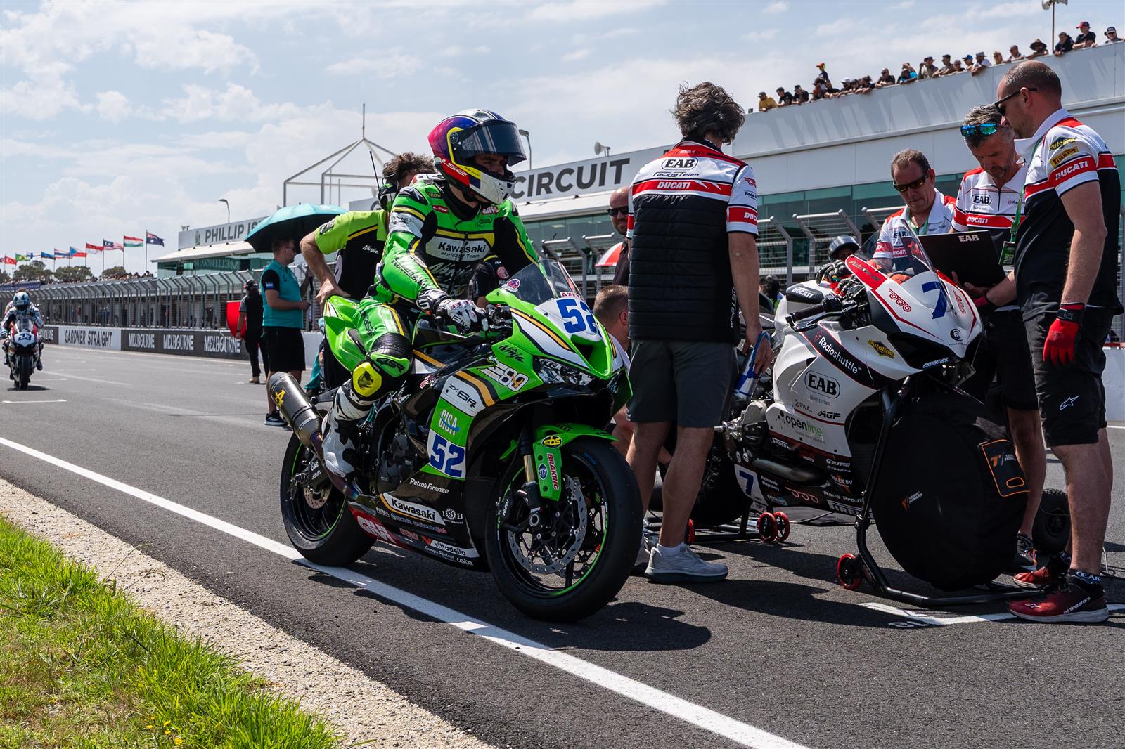 Top Five For Kawasaki WorldSSP Team