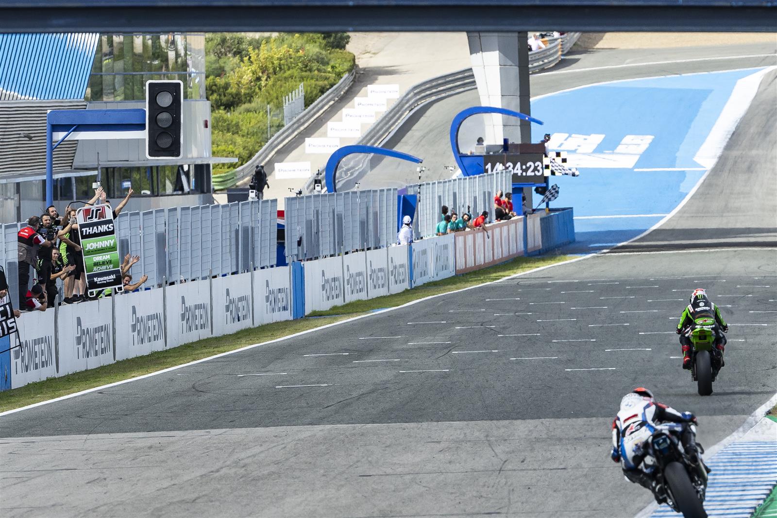 Rea Podiums On His Final KRT Raceday