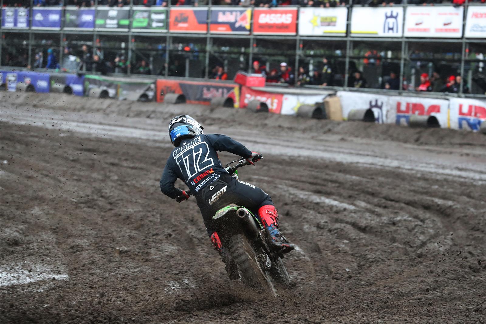 Two gritty rides by Mitchell Harrison at Valkenswaard