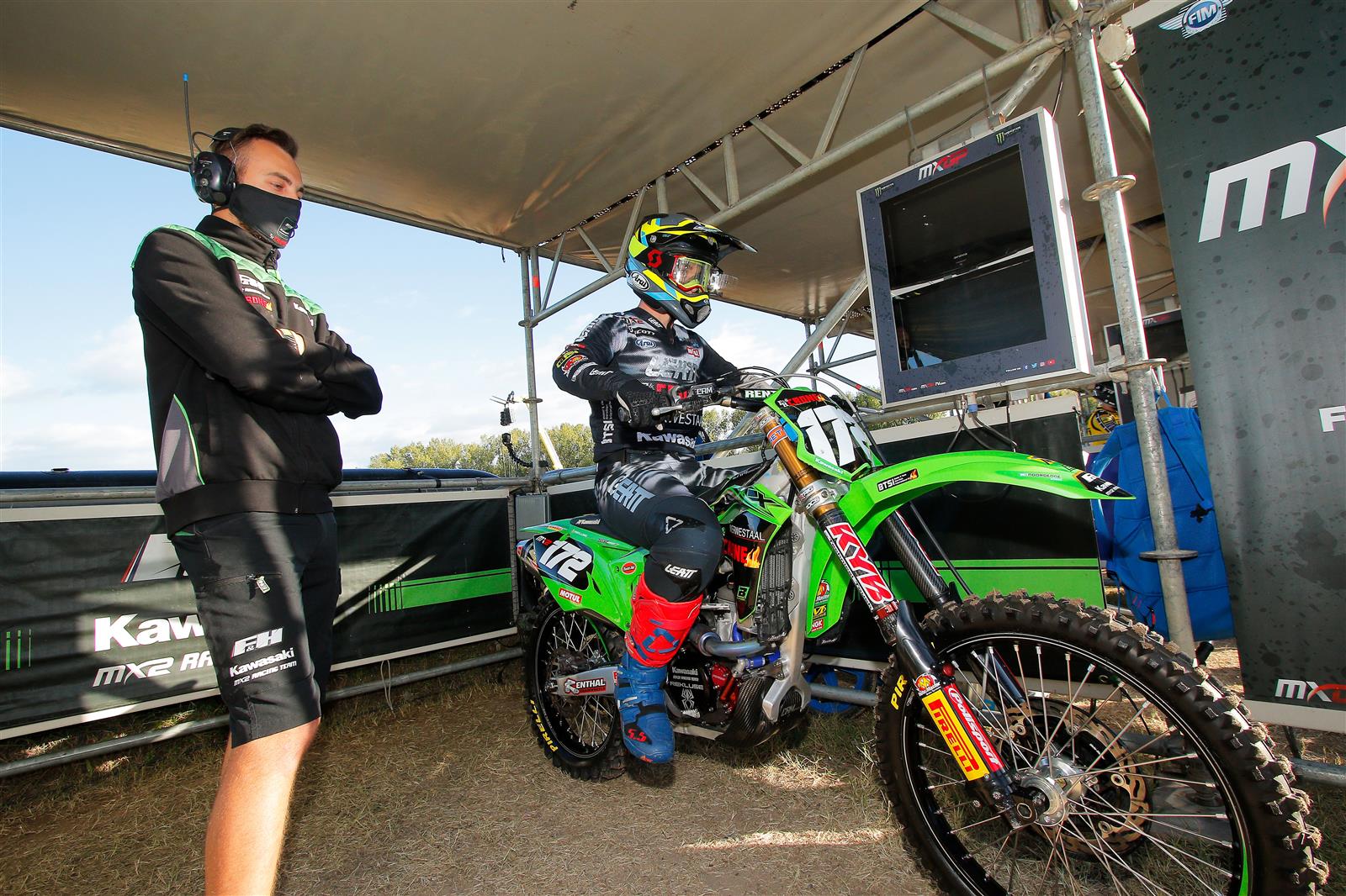 Mathys Boisrame tenth in Italy