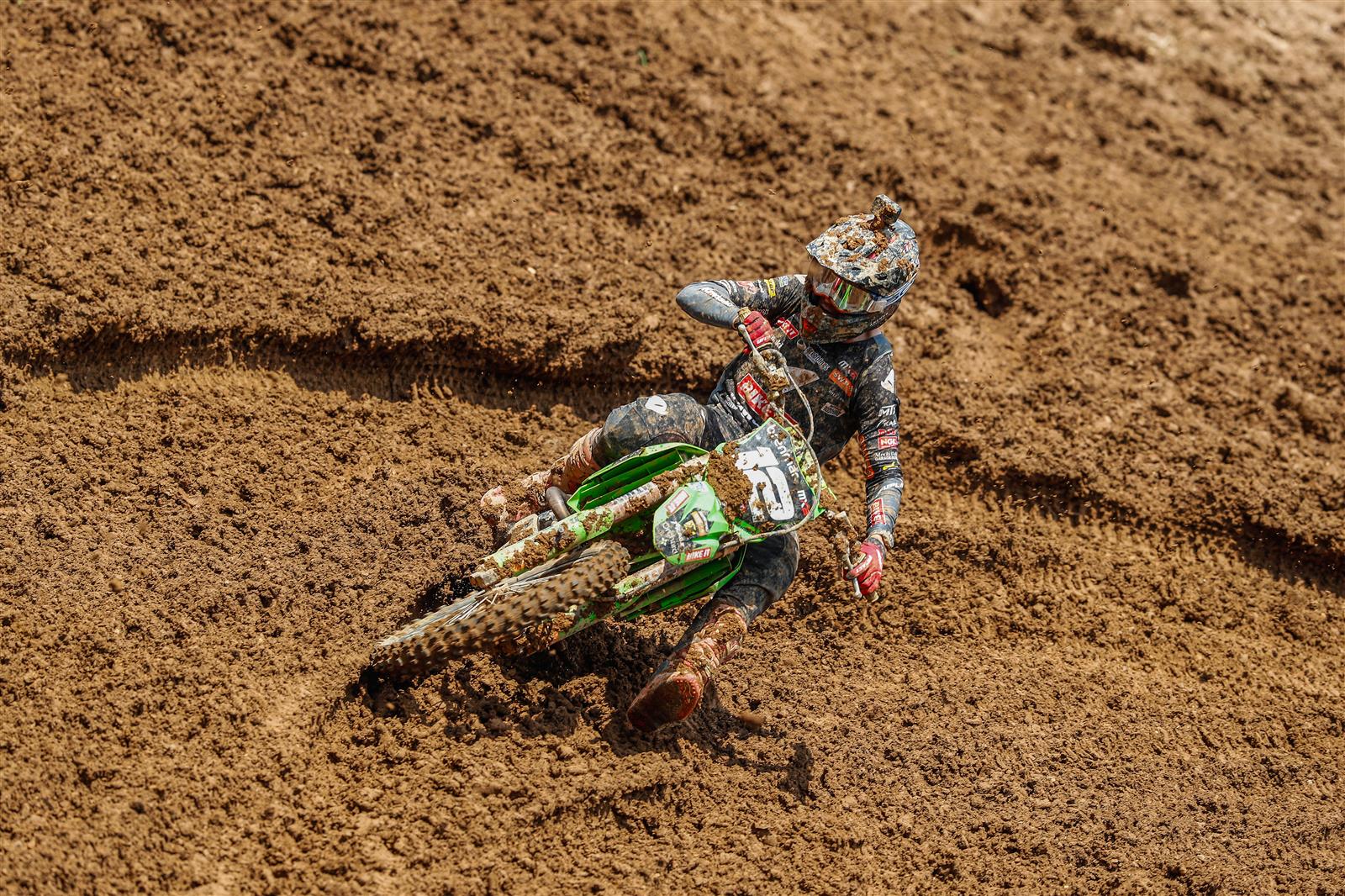 Jeremy Seewer on the podium in Italy