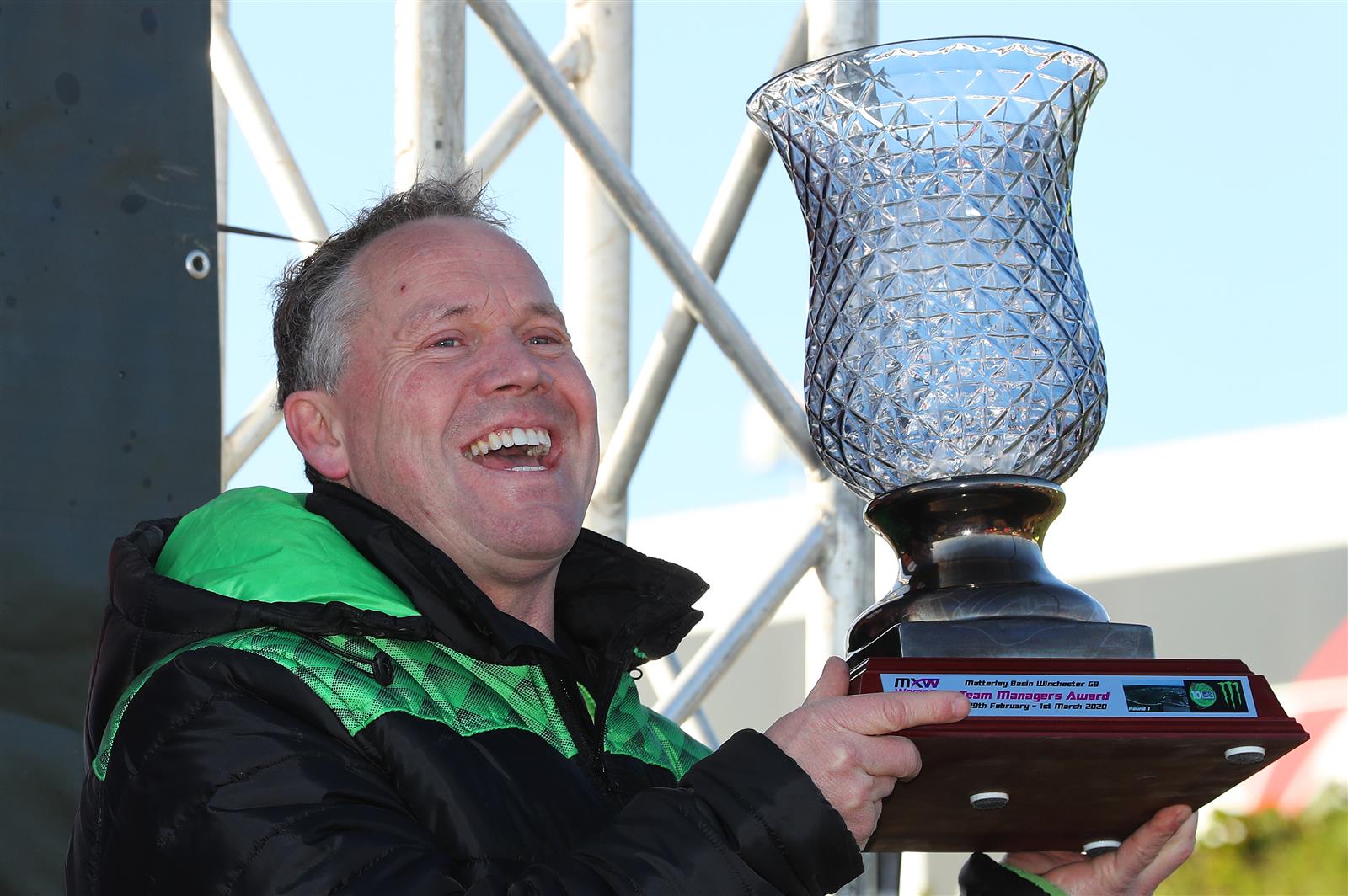 Steve Dixon; a manager of many talents!