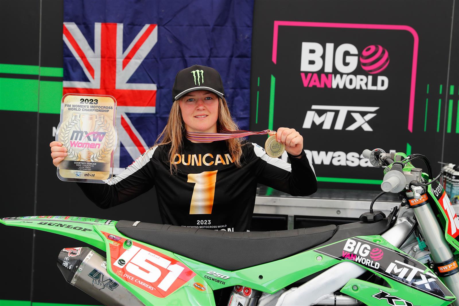 World title #4 for Courtney Duncan