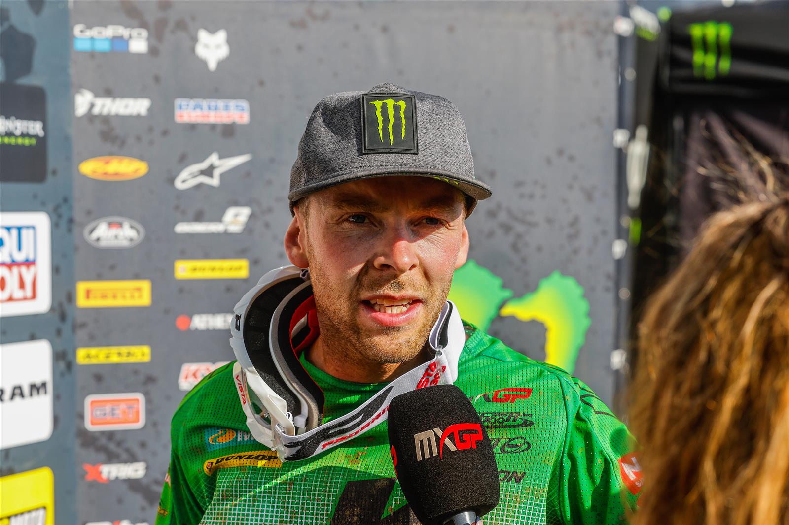 Romain Febvre completes a hat-trick in the Czech Republic