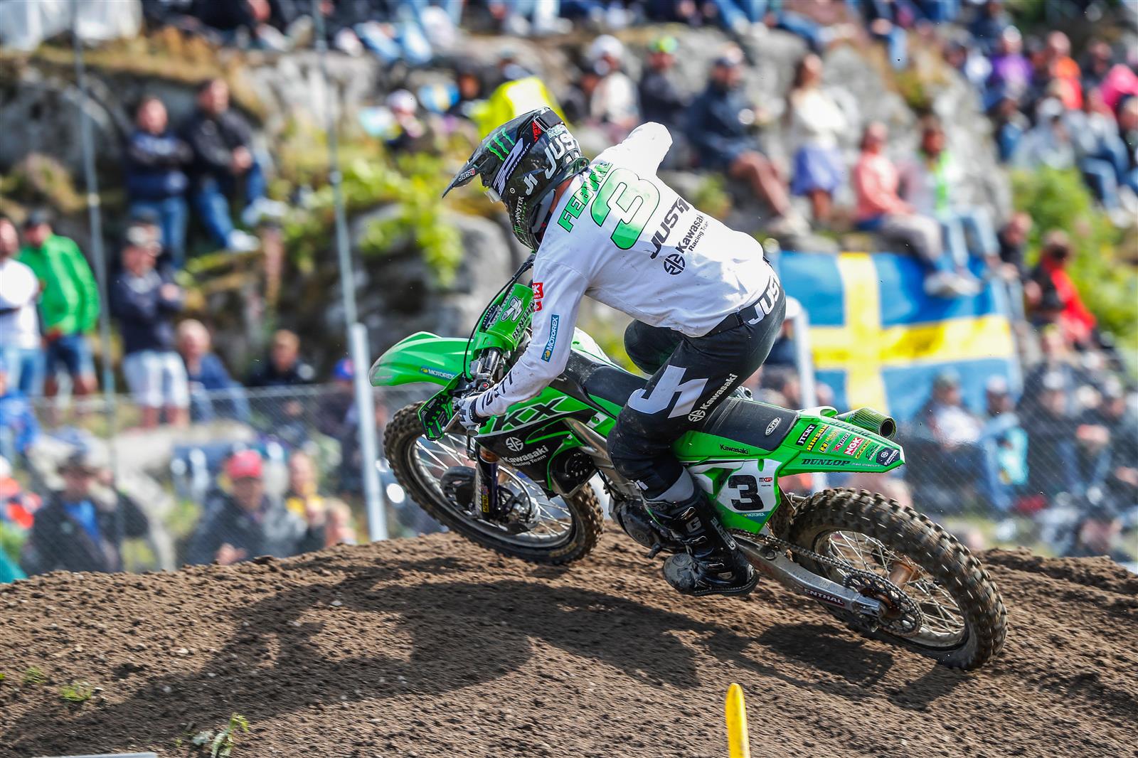 Romain Febvre narrowly misses the podium in Sweden