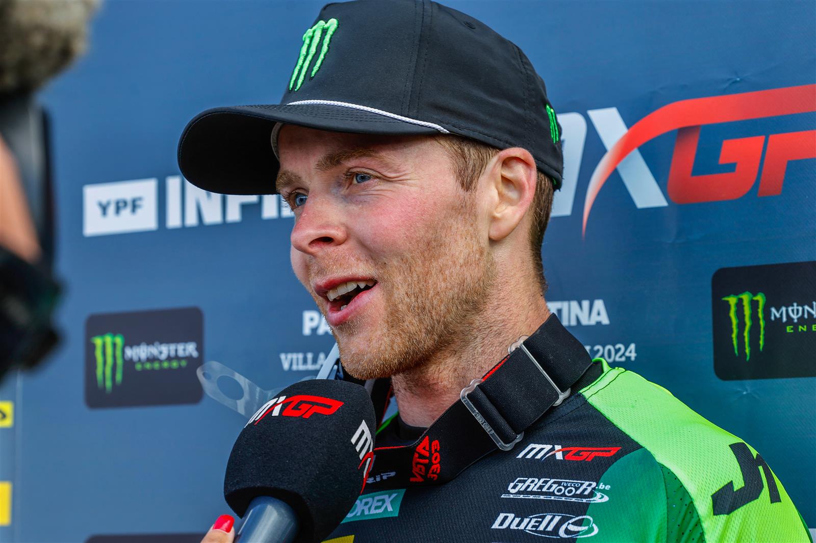 Romain Febvre second at the MXGP opener