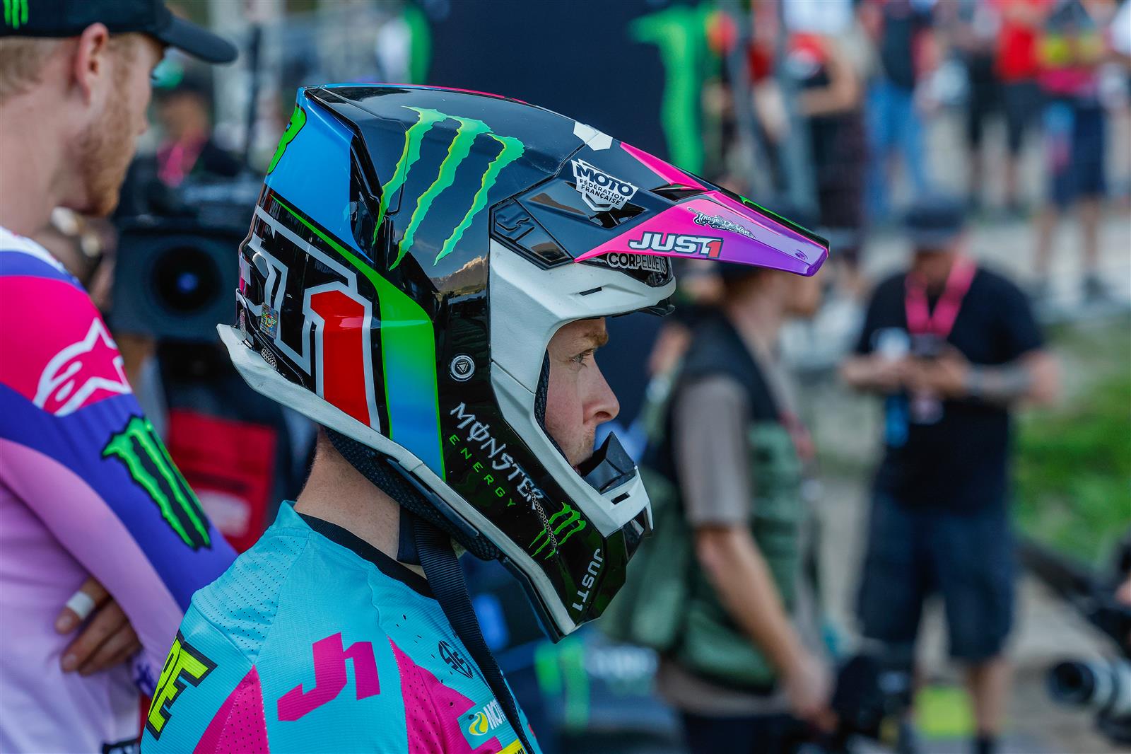 Romain Febvre on pole in Trentino