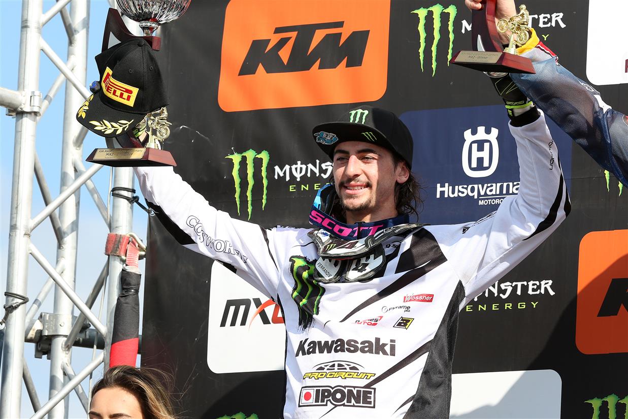 Dylan Ferrandis second in Germany