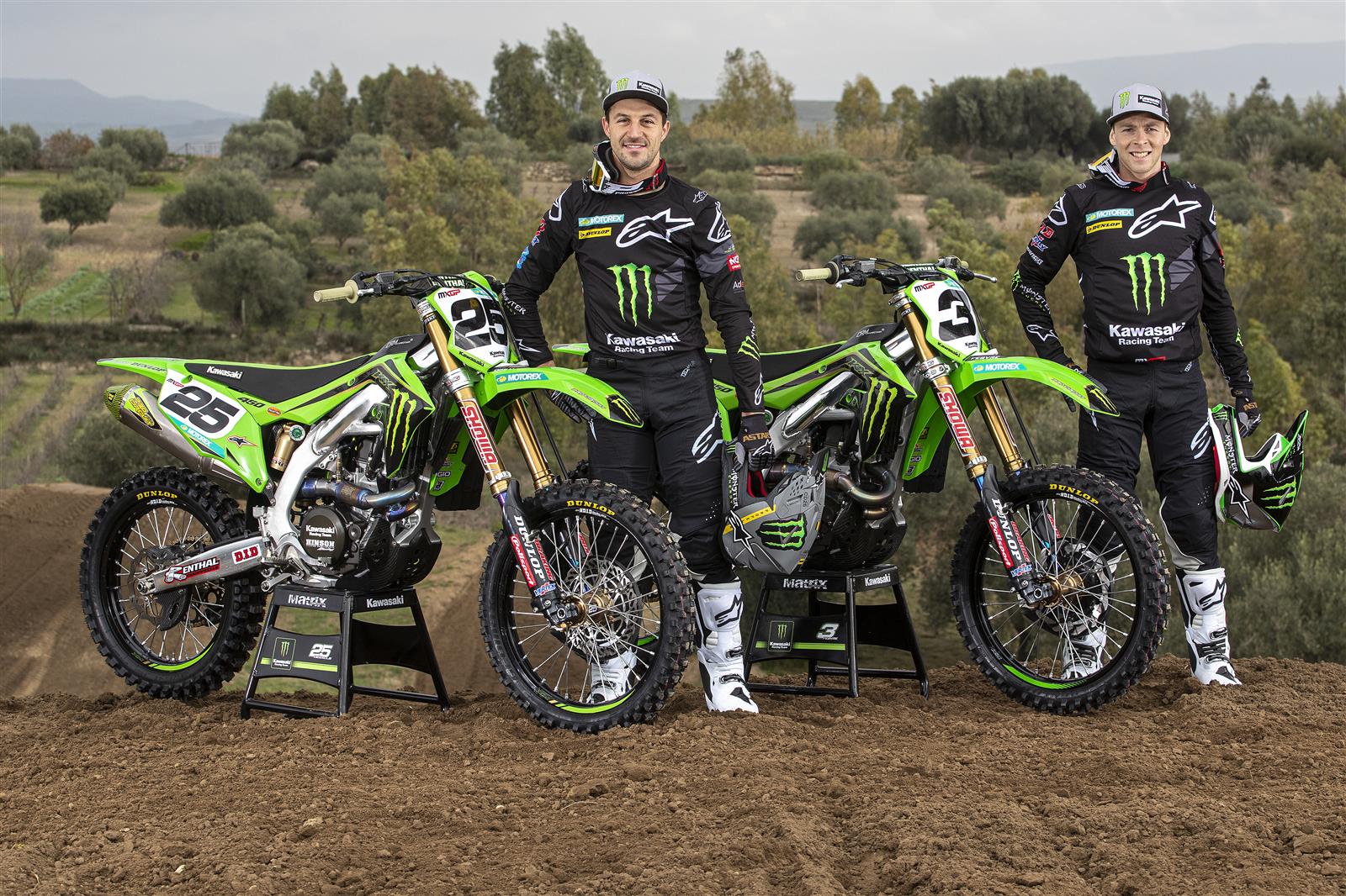 New livery for Monster Energy KRT