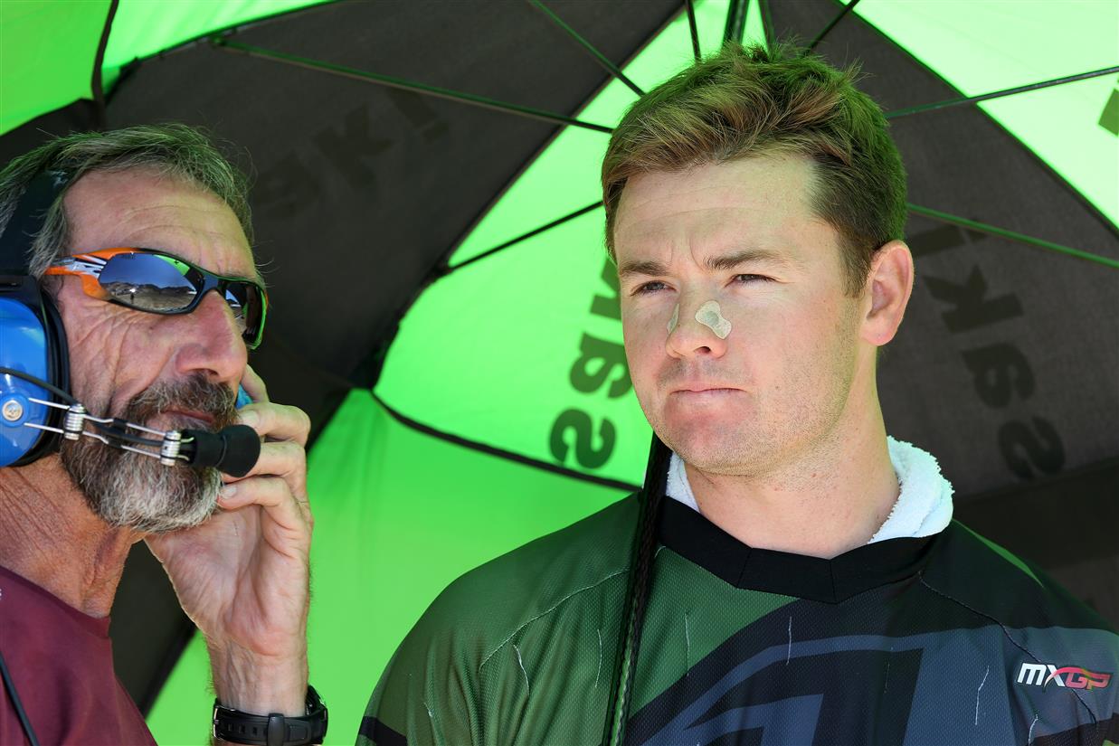 Josh Grant second in the MXGP finale