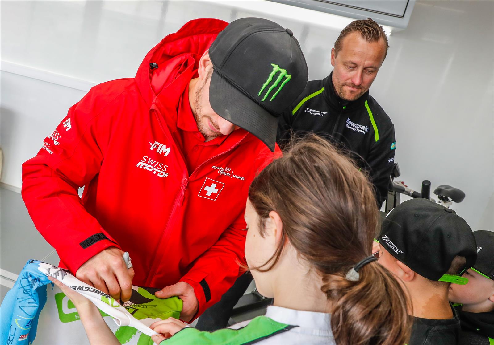 Kawasaki Team Green Riders Enjoy Exclusive Visit to KRT at MXON
