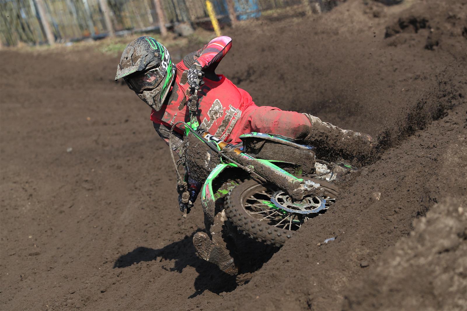 Two gritty rides by Mitchell Harrison at Valkenswaard