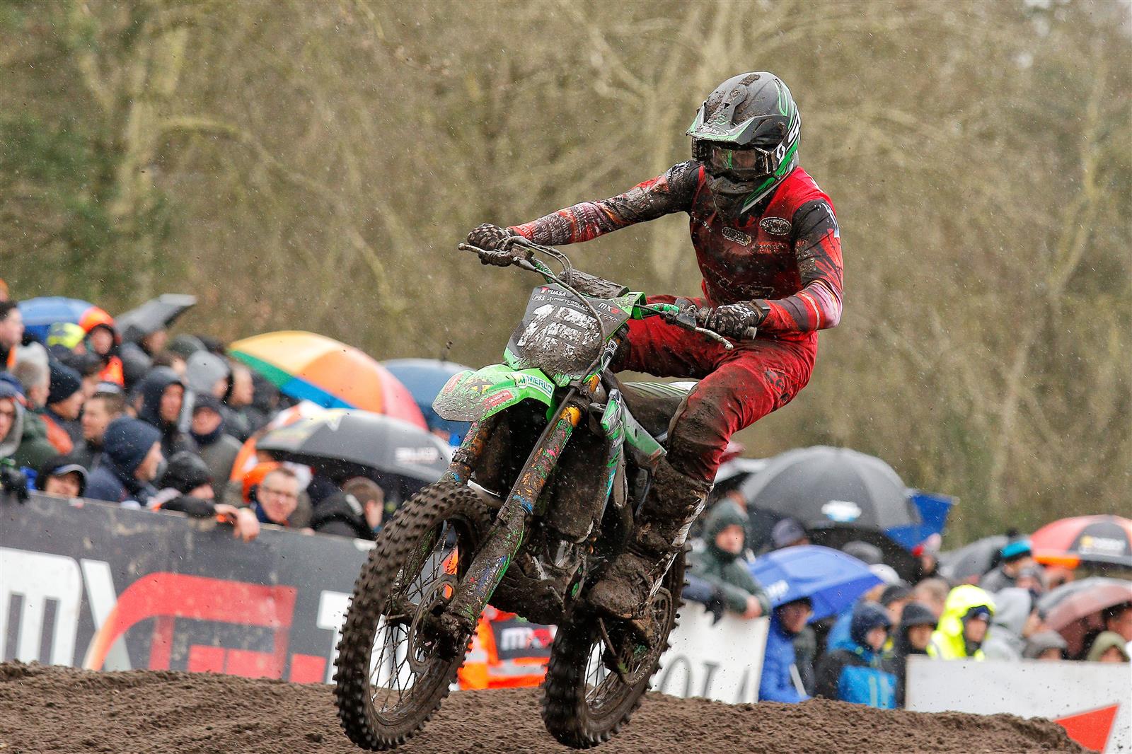 Two gritty rides by Mitchell Harrison at Valkenswaard