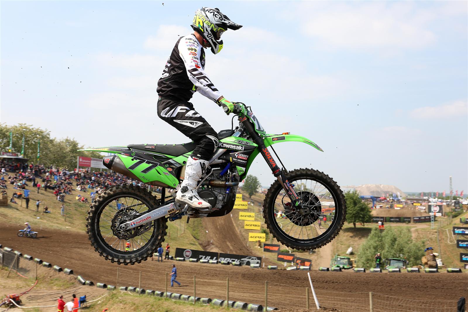 Julien Lieber eighth in qualifying