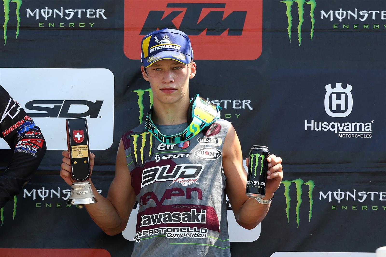 Podium for Brian Moreau in Switzerland