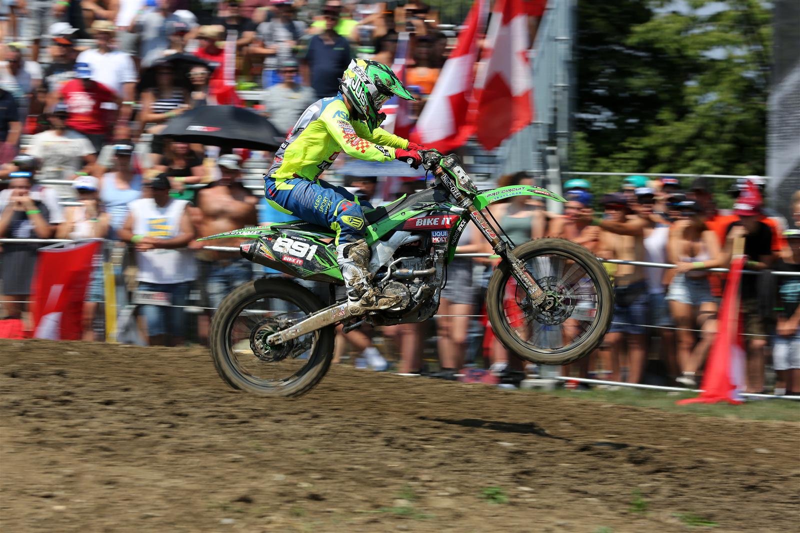 Podium for Brian Moreau in Switzerland