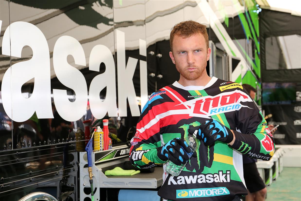Josh Grant second in the MXGP finale