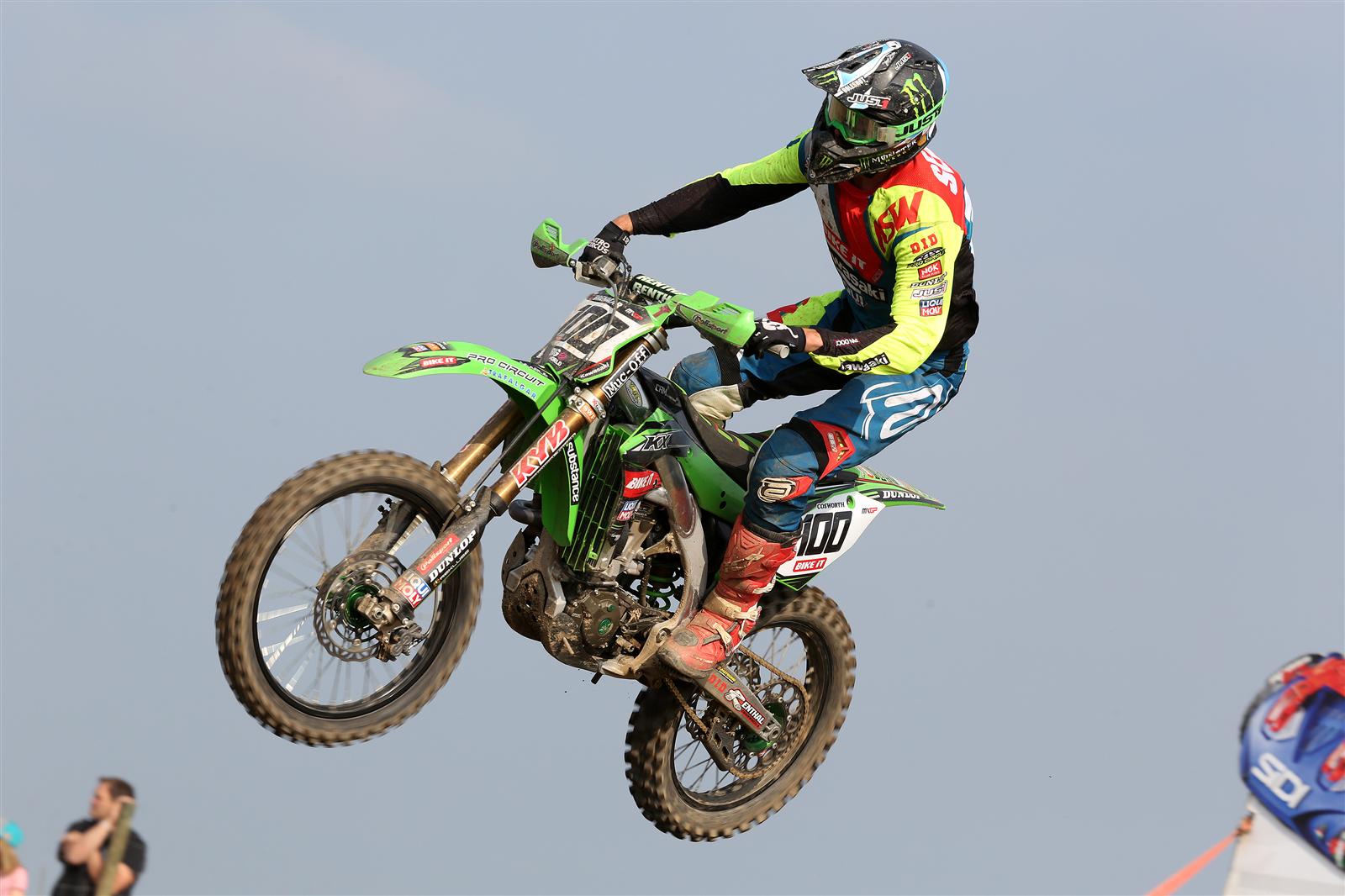 Julien Lieber eighth in qualifying