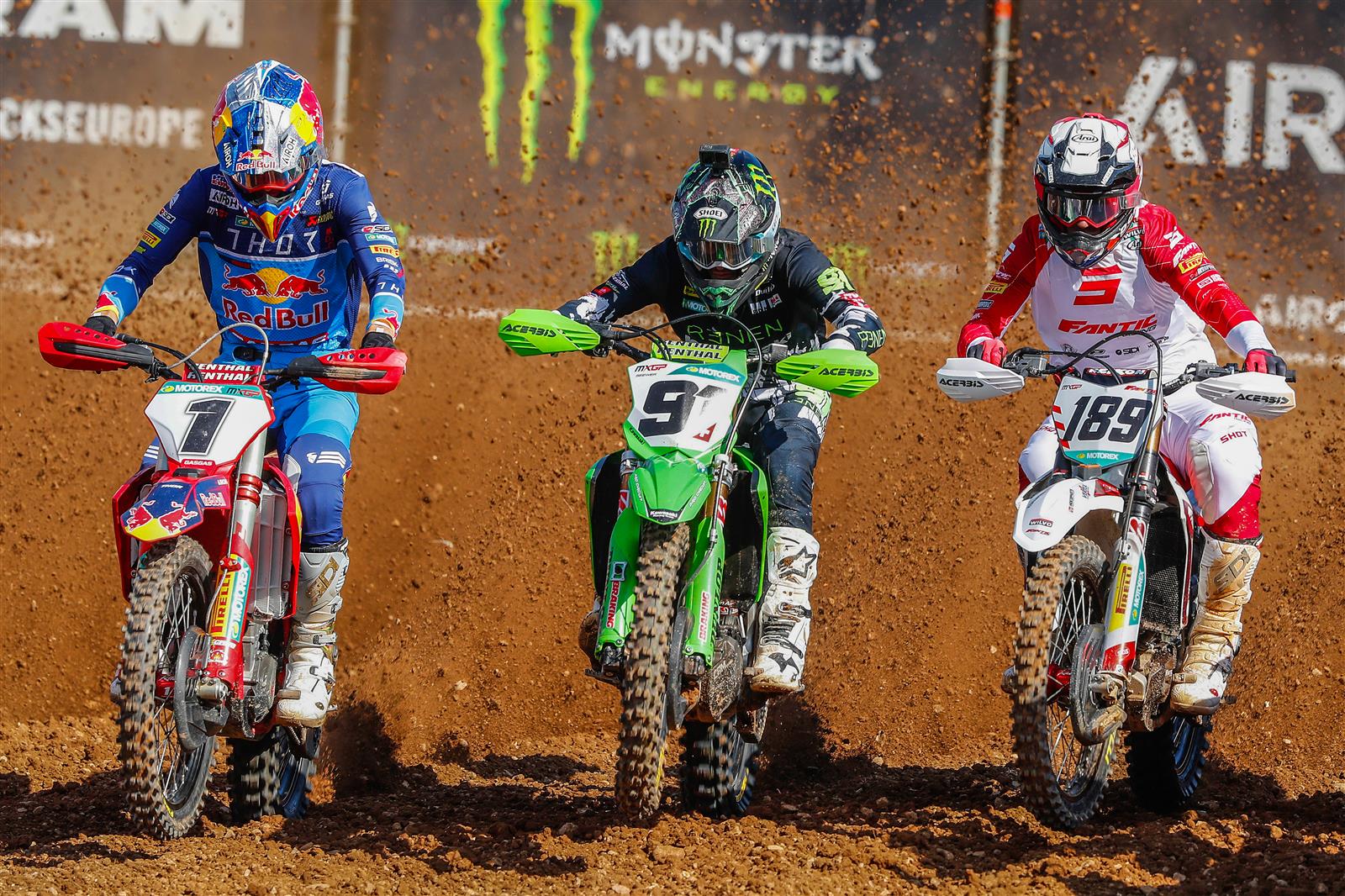 Jeremy Seewer on the podium in Italy