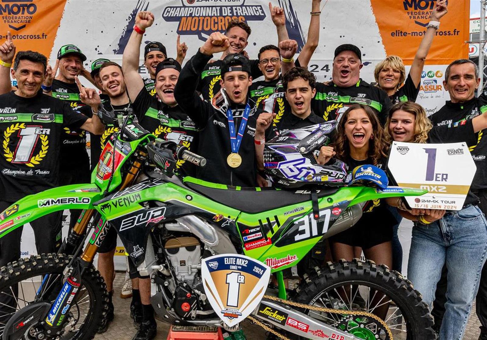 Mathis Valin French MX2 Champion