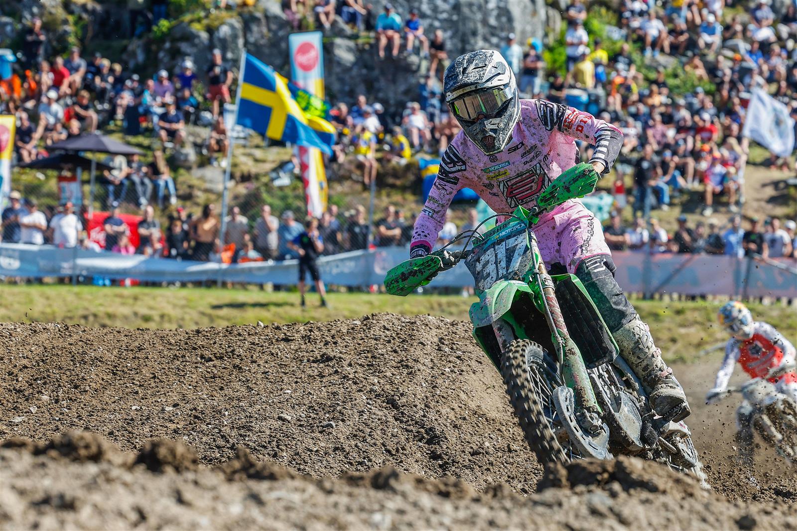 Two more top-six motos for Mathis Valin in Sweden
