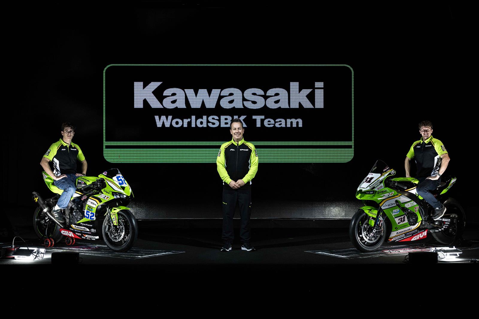 2025 Kawasaki WorldSBK Team Presented In Reggio Emilia