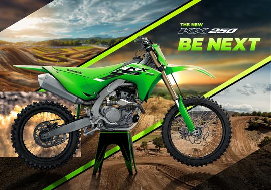 2025 Kawasaki KX250: Be Next
