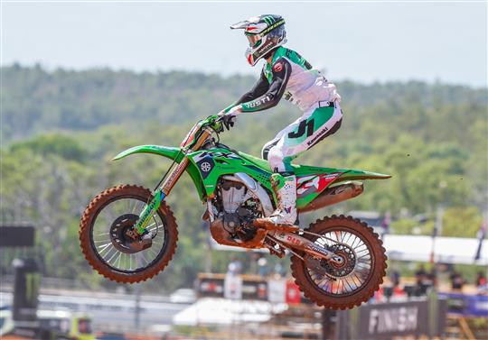 Romain Febvre just five points from the MXGP world title