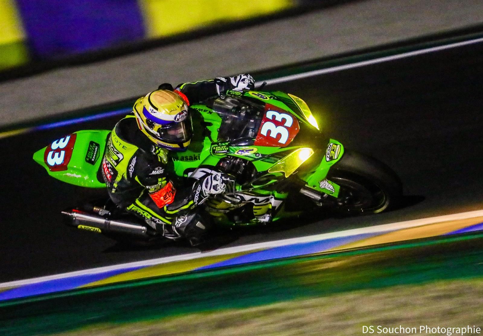 Le Team 33 Louit moto réalise la pôle et finit 4ème de la course ...